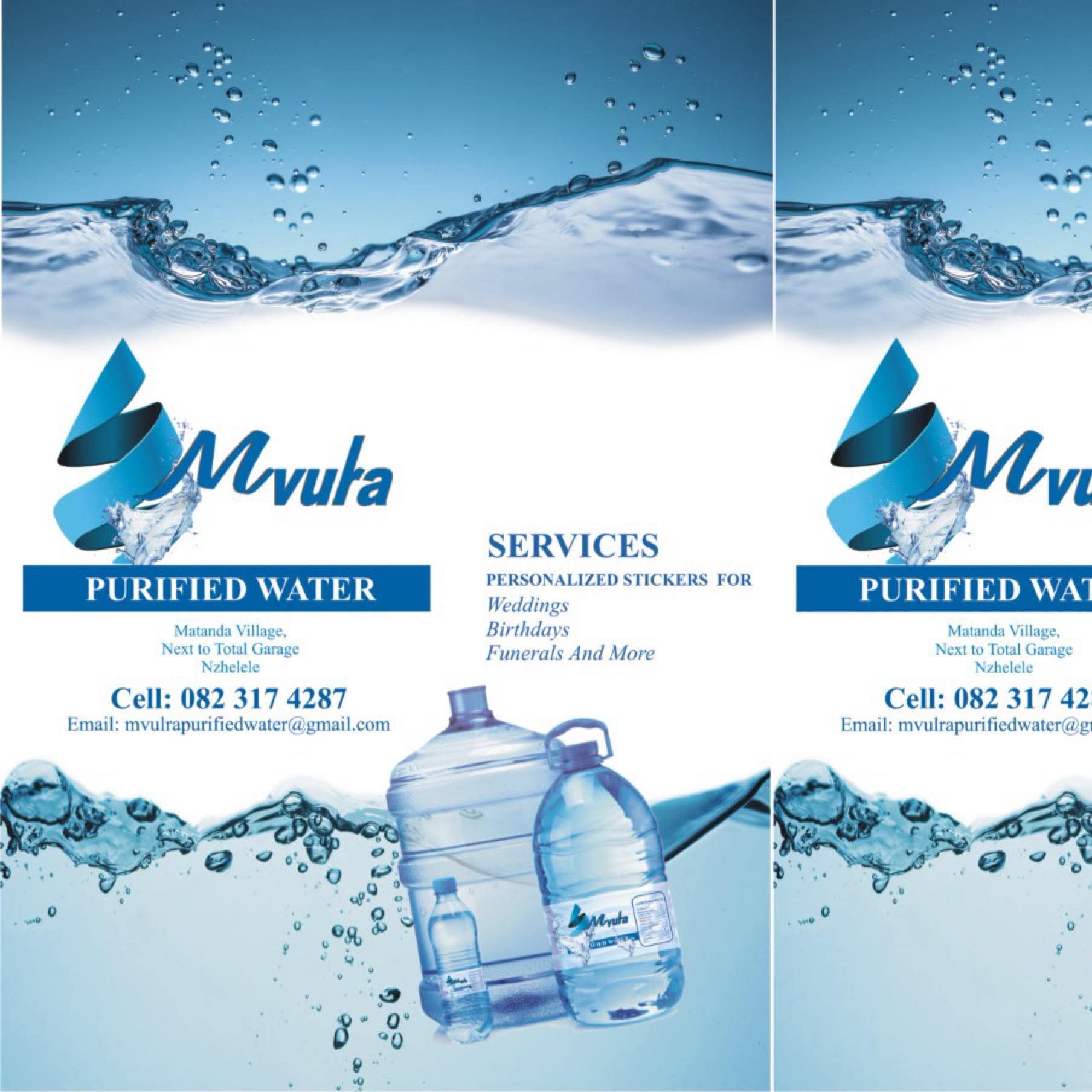 MVURA PURIFIED WATER - Boboza