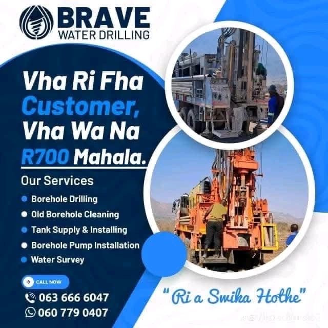 Brave water drilling - Boboza
